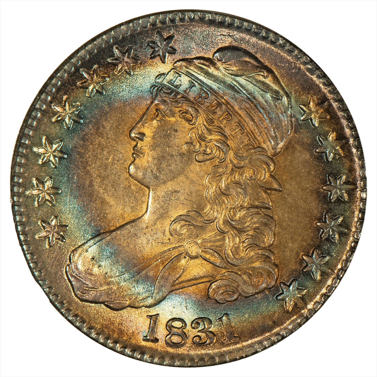 1831 Capped Bust Half Dollar 50c, NGC - U.S. Coins and Jewelry